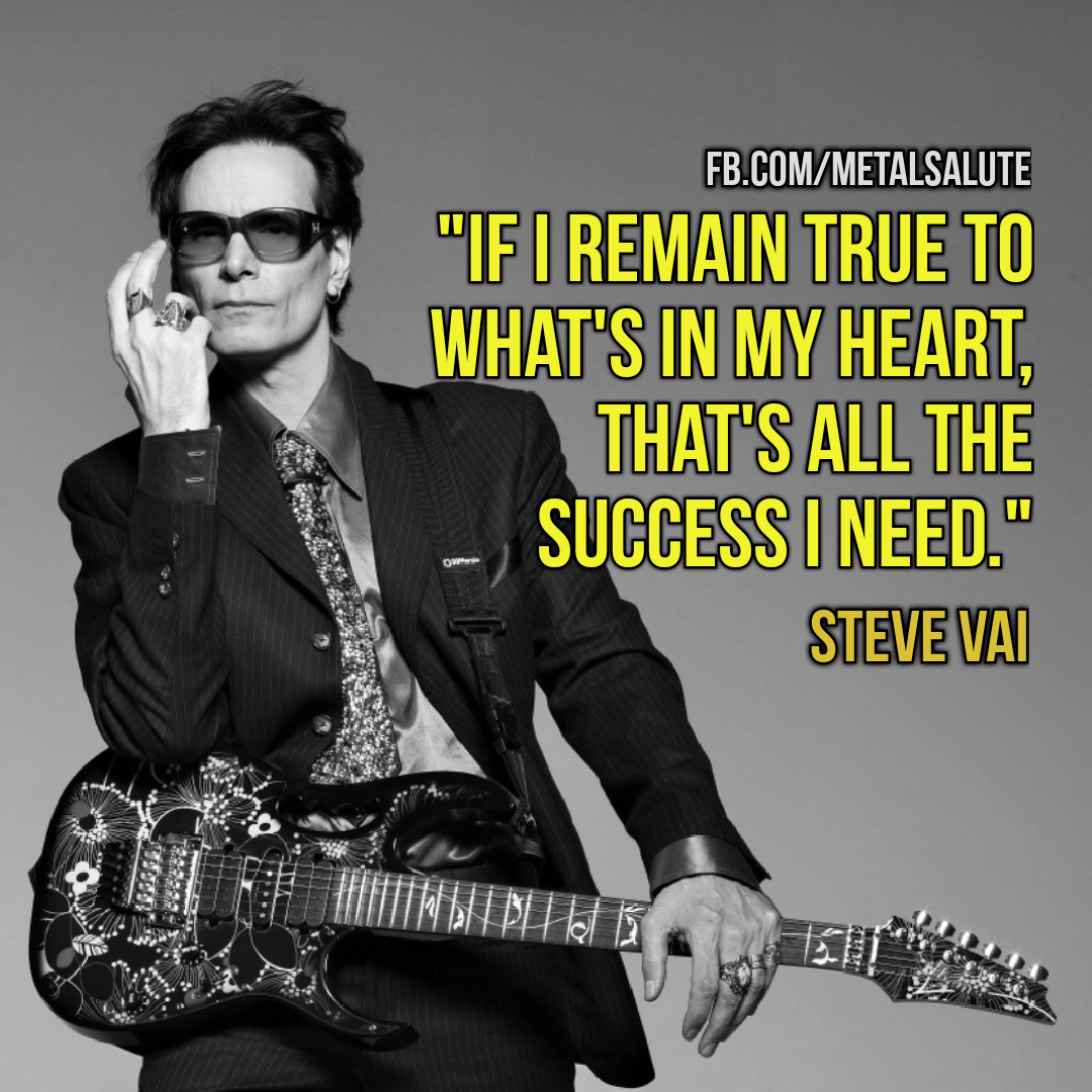 All Hail Metal: "If I remain true to what's in my heart, that's all the ...