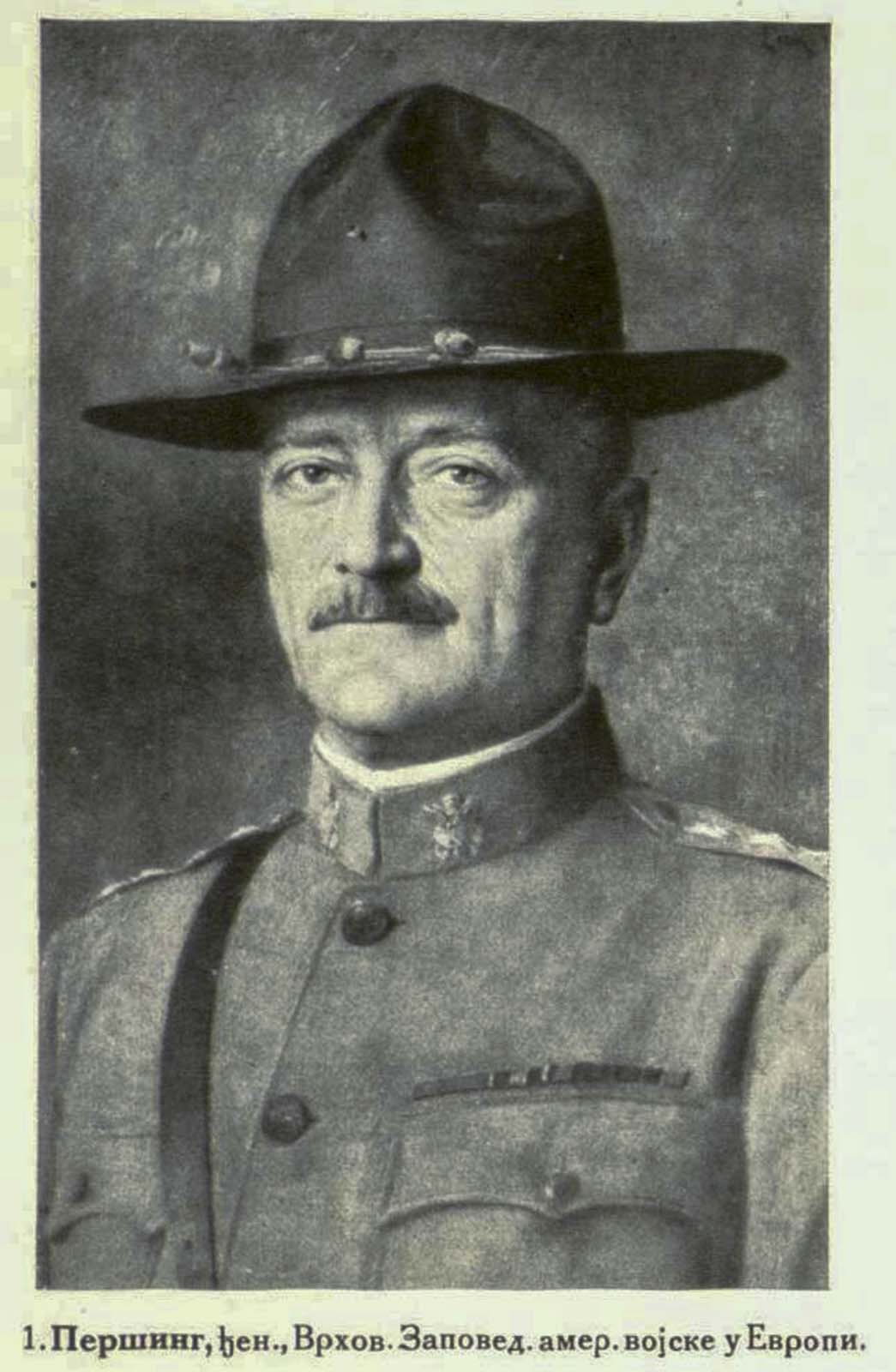 American Entry Into WW1 - American Army Commanders - WW1 Information