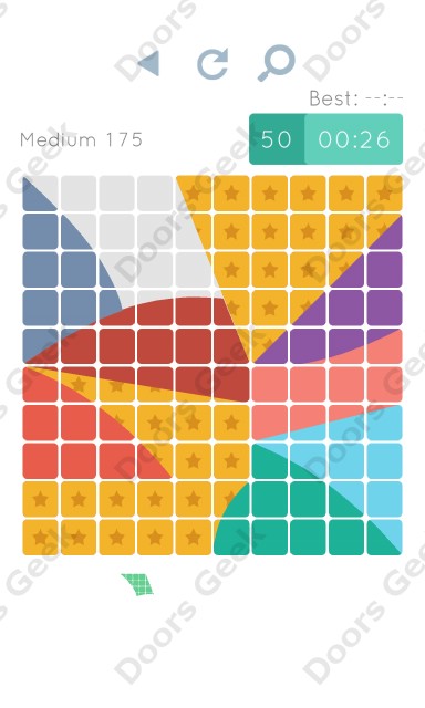 Blocks & Shapes [Medium] Level 175 Solution ~ Doors Geek