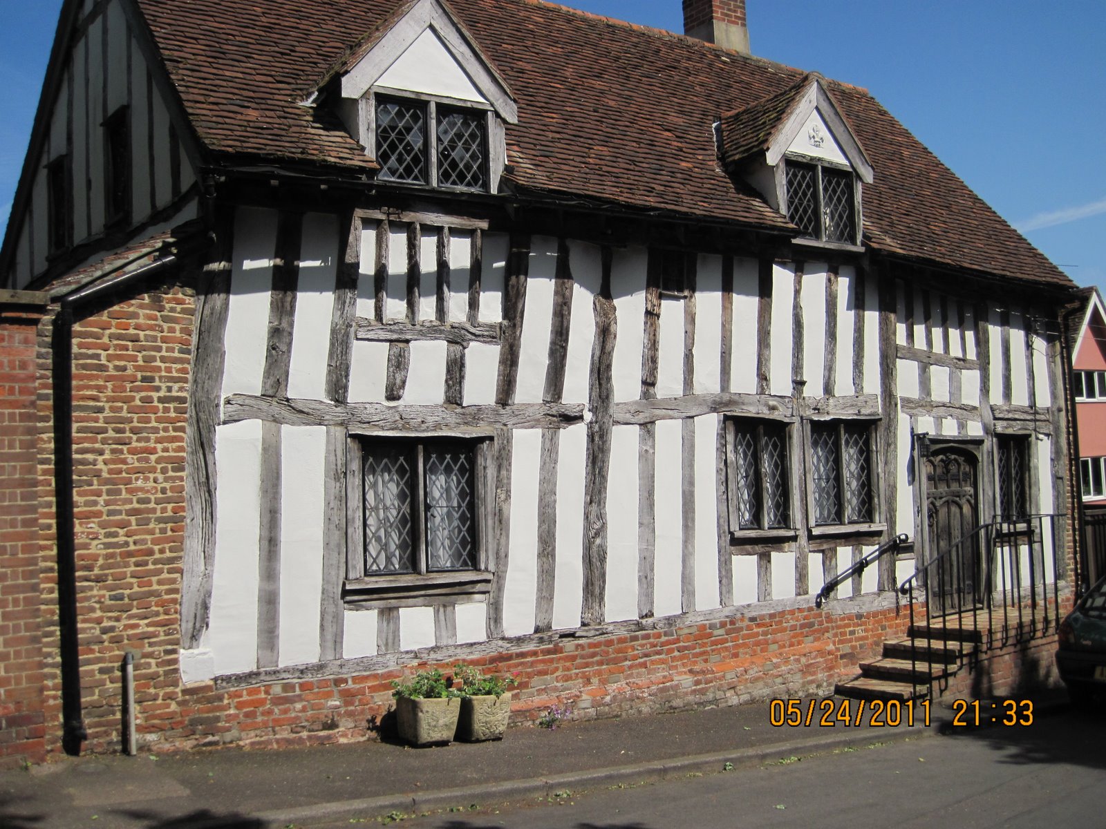 s/v Kinvara: Lavenham...a medieval wood house town