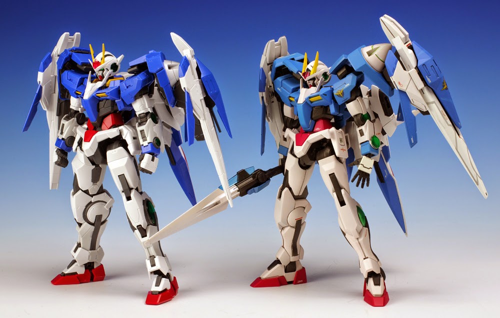 GUNDAM GUY: RG 1/144 00 Raiser - Review by Schizophonic9