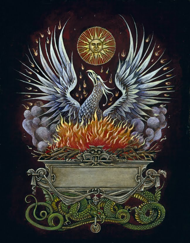 B.A.Vierling Painting: Exhbition of Alchemical Illustrations