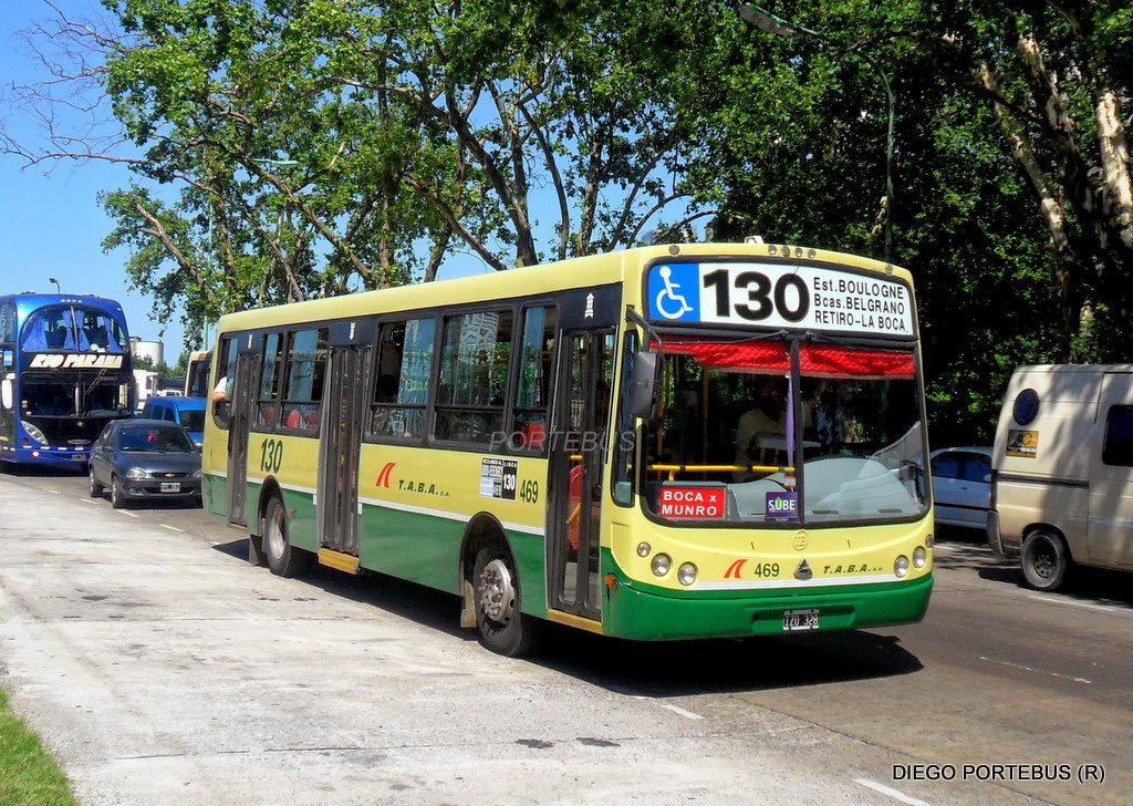 Recorrido de la LINEA 130 de Buenos Aires