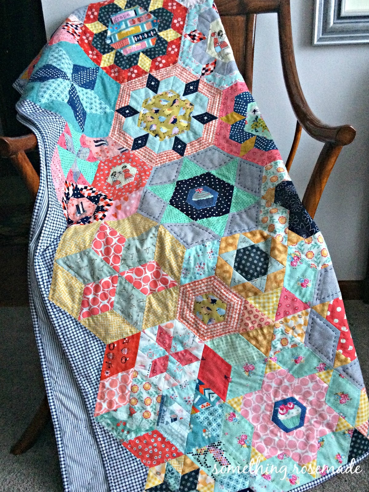 something rosemade: Smitten the Quilt, It's Finally Finished!