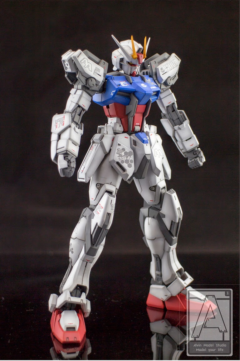 MG 1/100 Aile Strike Gundam ver. RM Custom Build