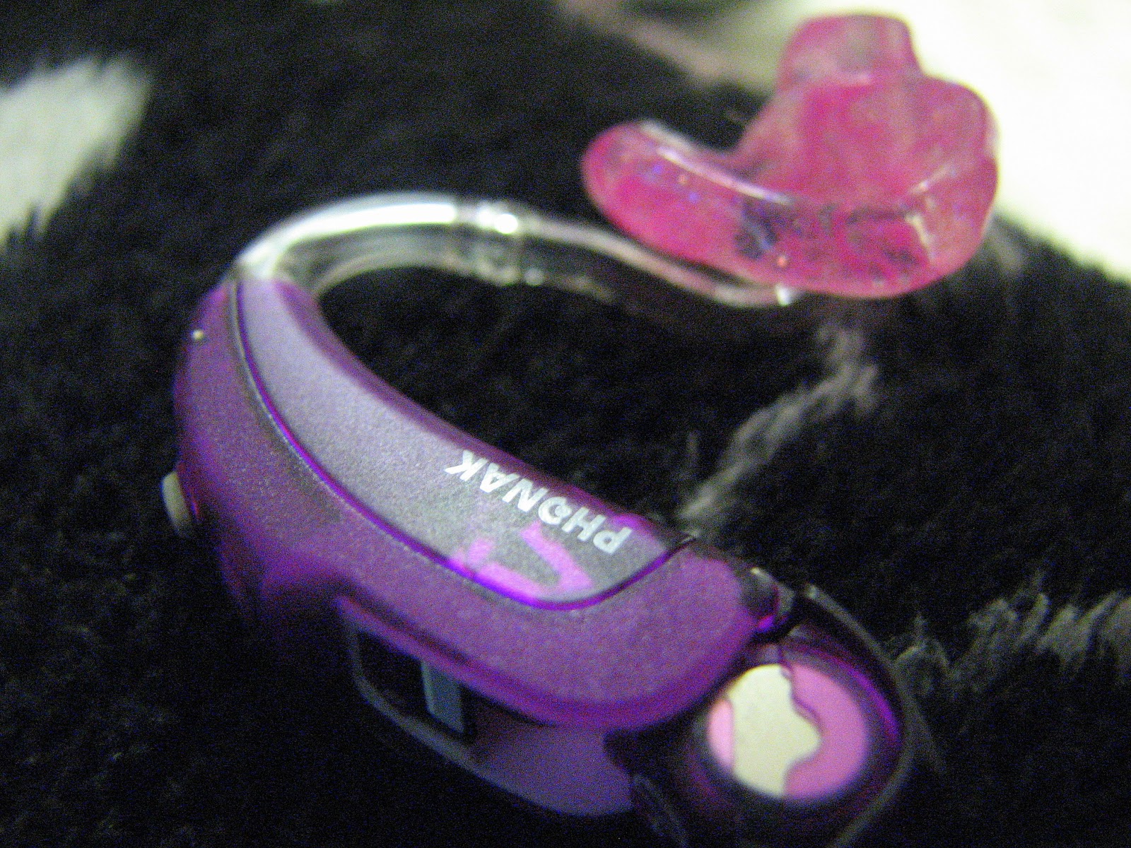 My Unique Flowers: Pink & Purple Hearing Aids.....