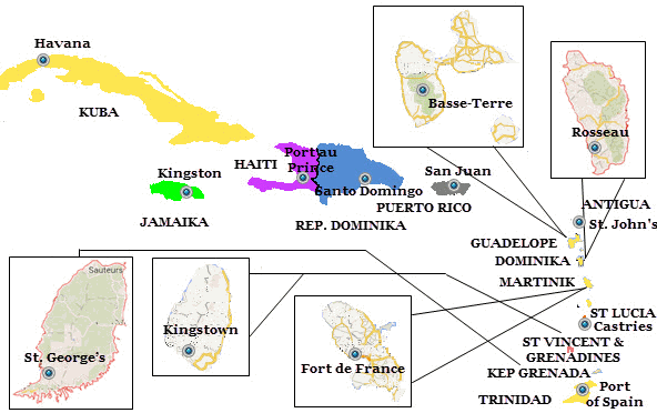 Profil Negara Negara Amerika Tengah | Mikirbae.com