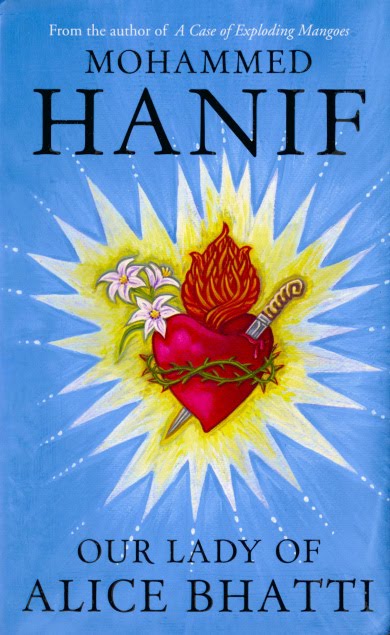 black-and-white fountain: Our lady of Alice Bhatti by Mohammed Hanif