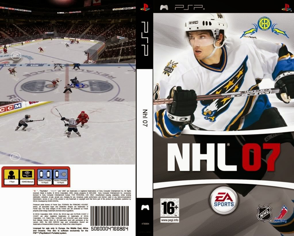 GAMES MR.WHITE: NHL 07 PSP (MEGA)