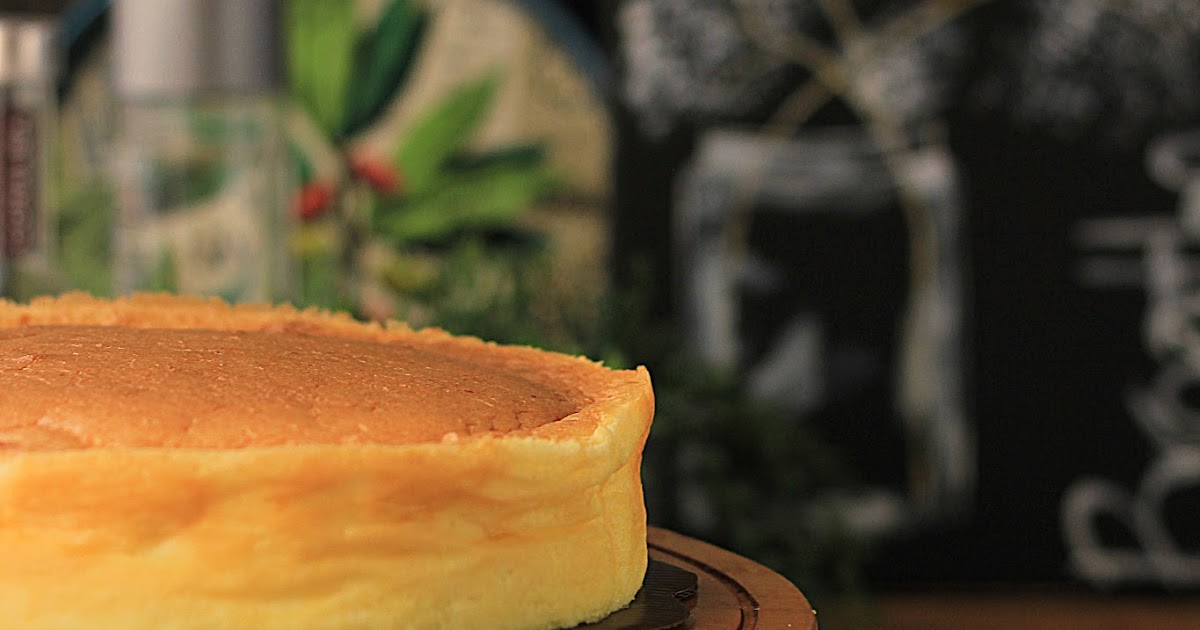 Welcome to Teawe's blog: Flourless Japanese Cheese Cake - Kefo Friendly
