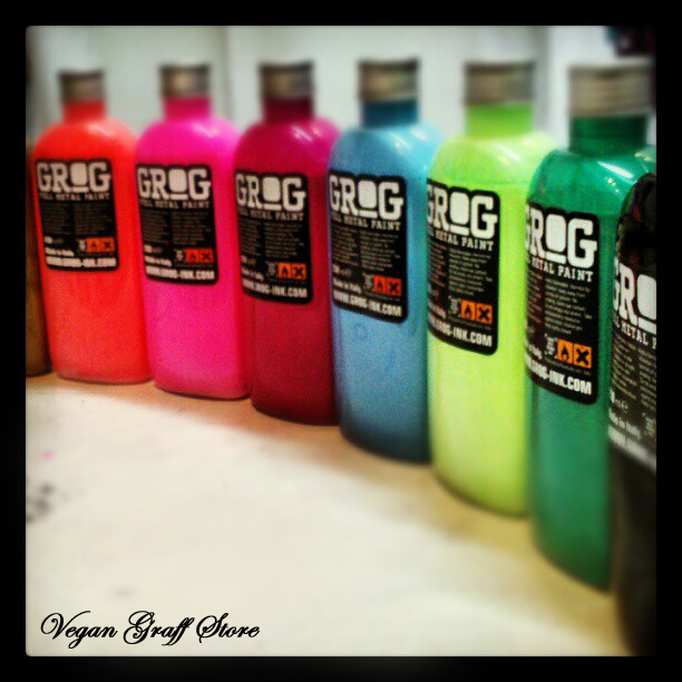 vegan graff supplies: INKS/PAINTS