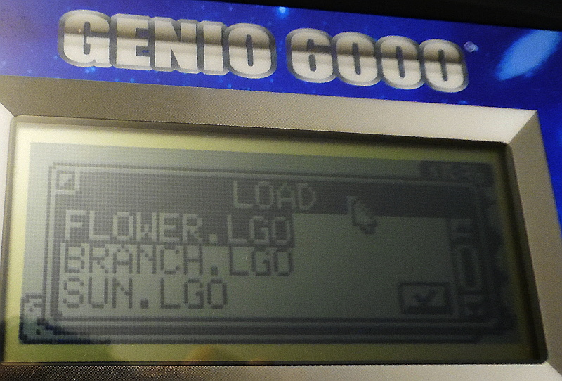 P-Touch fun: VTech Genio 6000 Logo Programming Language