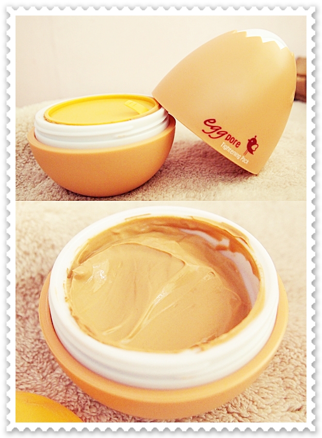 Journey on Beauty : TonyMoly Egg Pore Tightening Pack Review