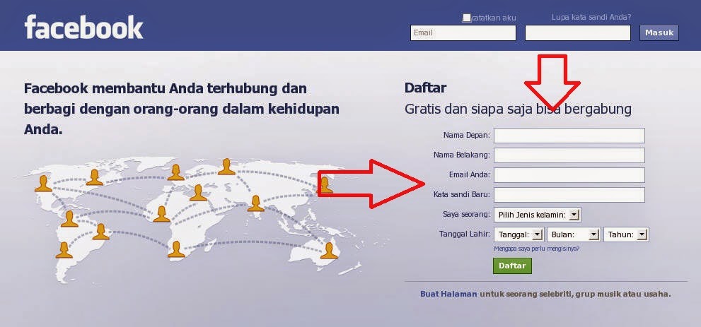 Cara Membuat Facebook: Cara Membuat Facebook