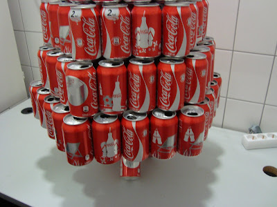 Oh look! A soda can Christmas tree