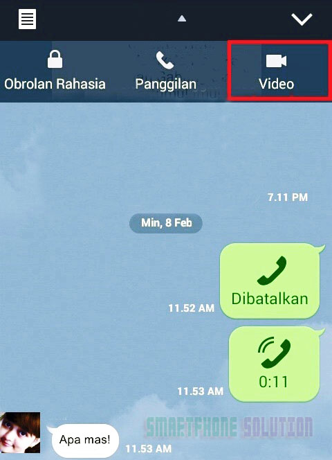 Cara Video Call Line Di Android - Smartphone Solution