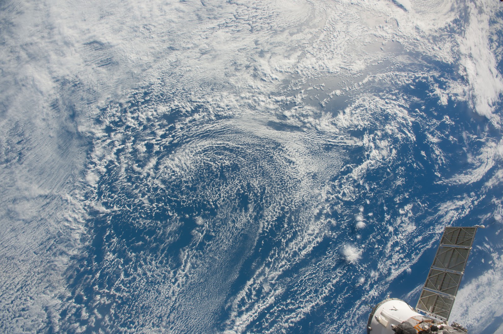 Typhoon Lionrock seen from the International Space Station | Earth Blog