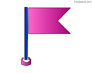 FourPencil: How to draw a Pole for kids - step by step