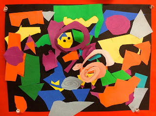 Ms. Curry's Art Room : 1st Grade Henri Matisse Inspired Collage