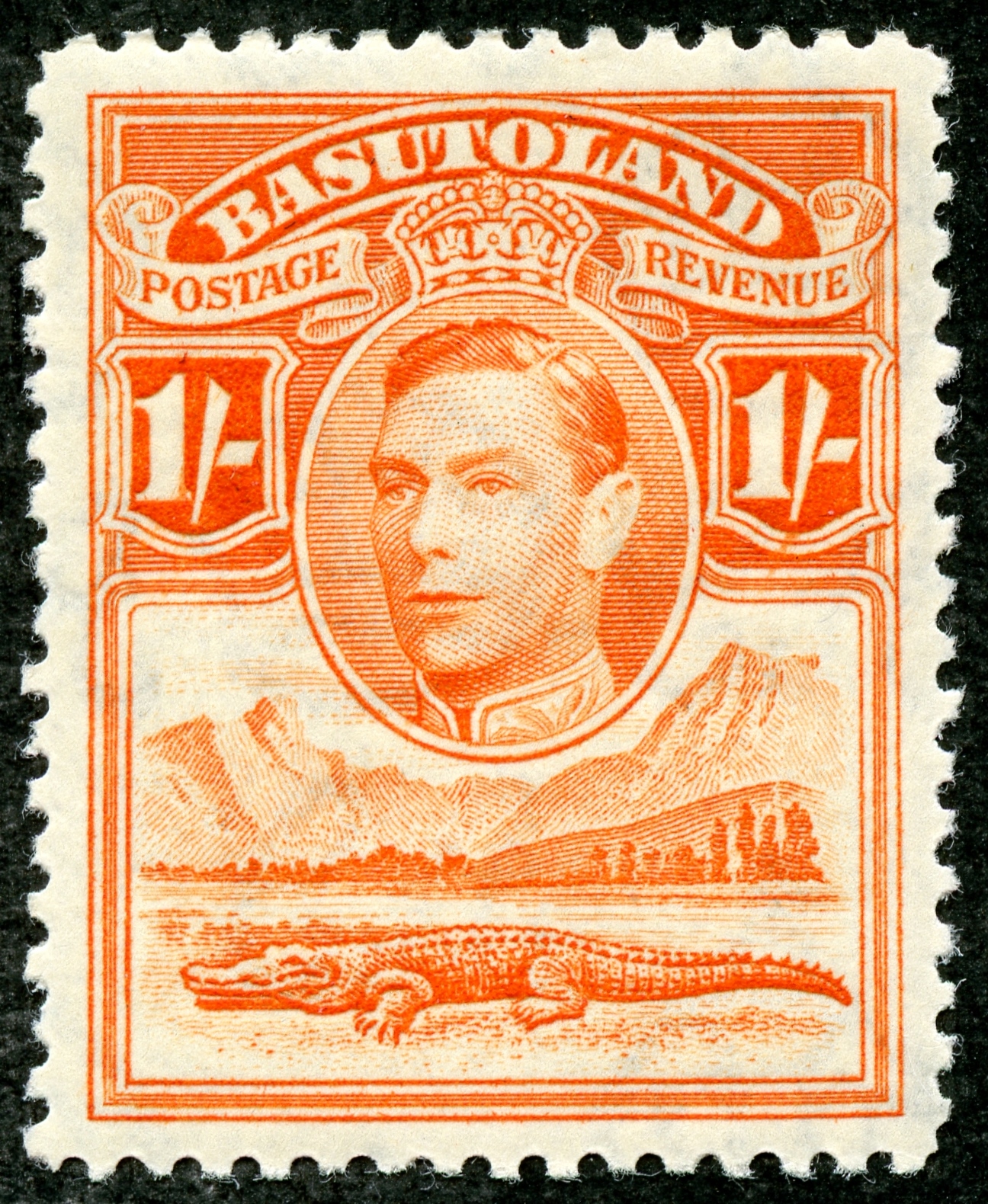 Big Blue 1840-1940: Basutoland - a closer look at the stamps
