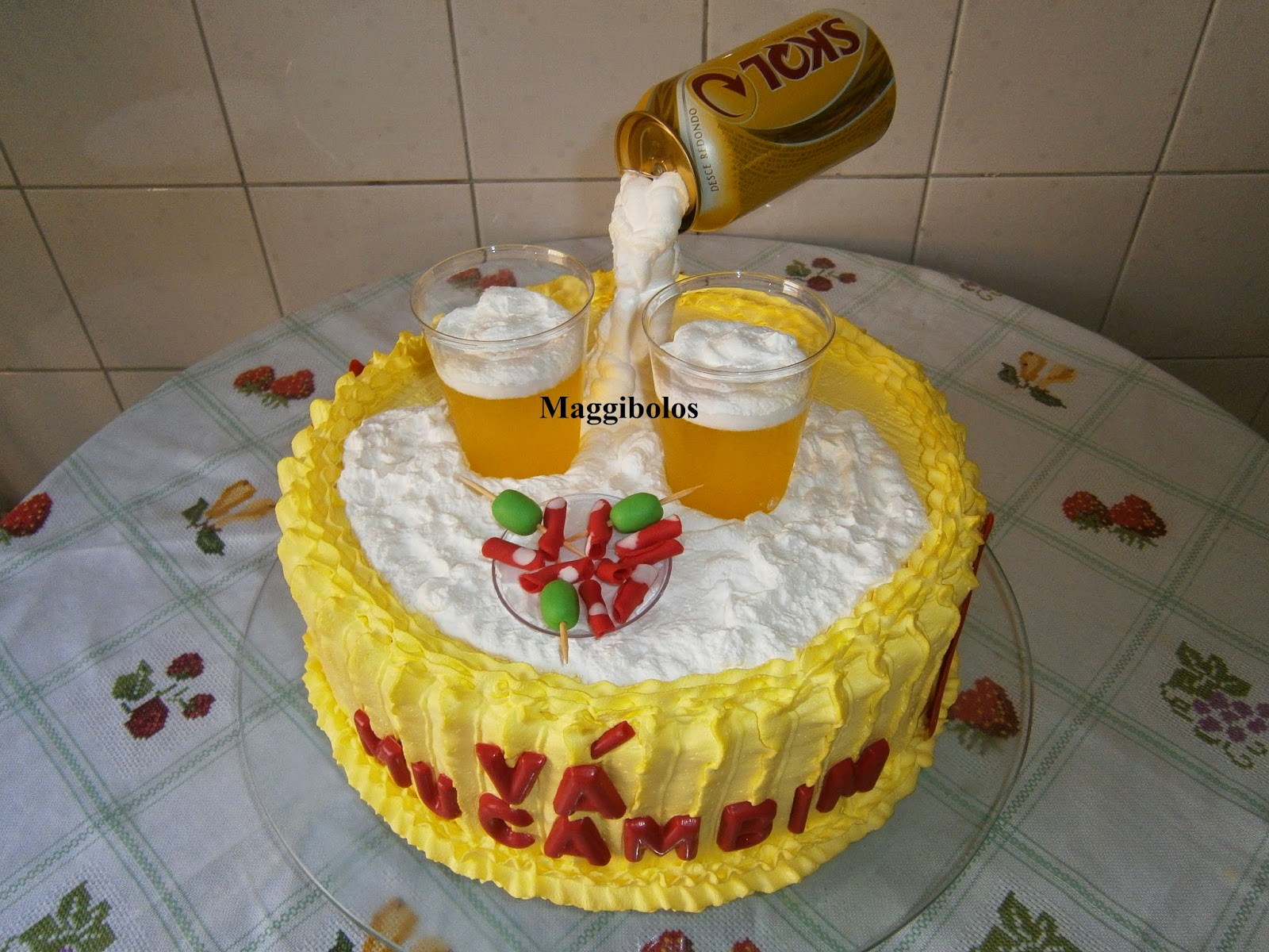 Maggi Bolos = Guanambi- Bahia: Bolo da cerveja XIII