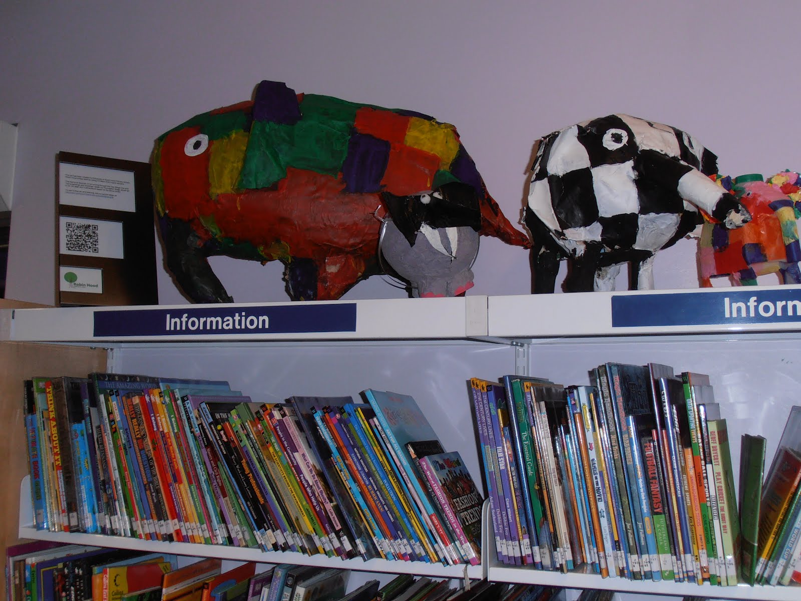 Robin Hood in the Community: Art on display at Rothwell Library