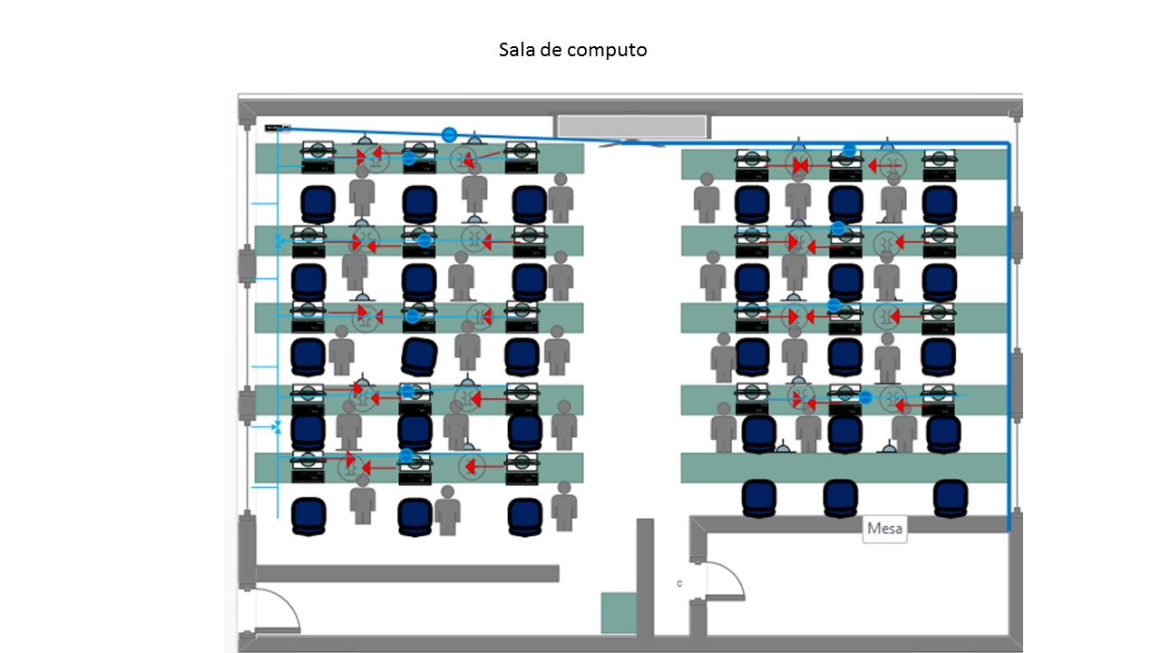 Redes LAN: secuencia didactica 10. plano electrico de una red LAN