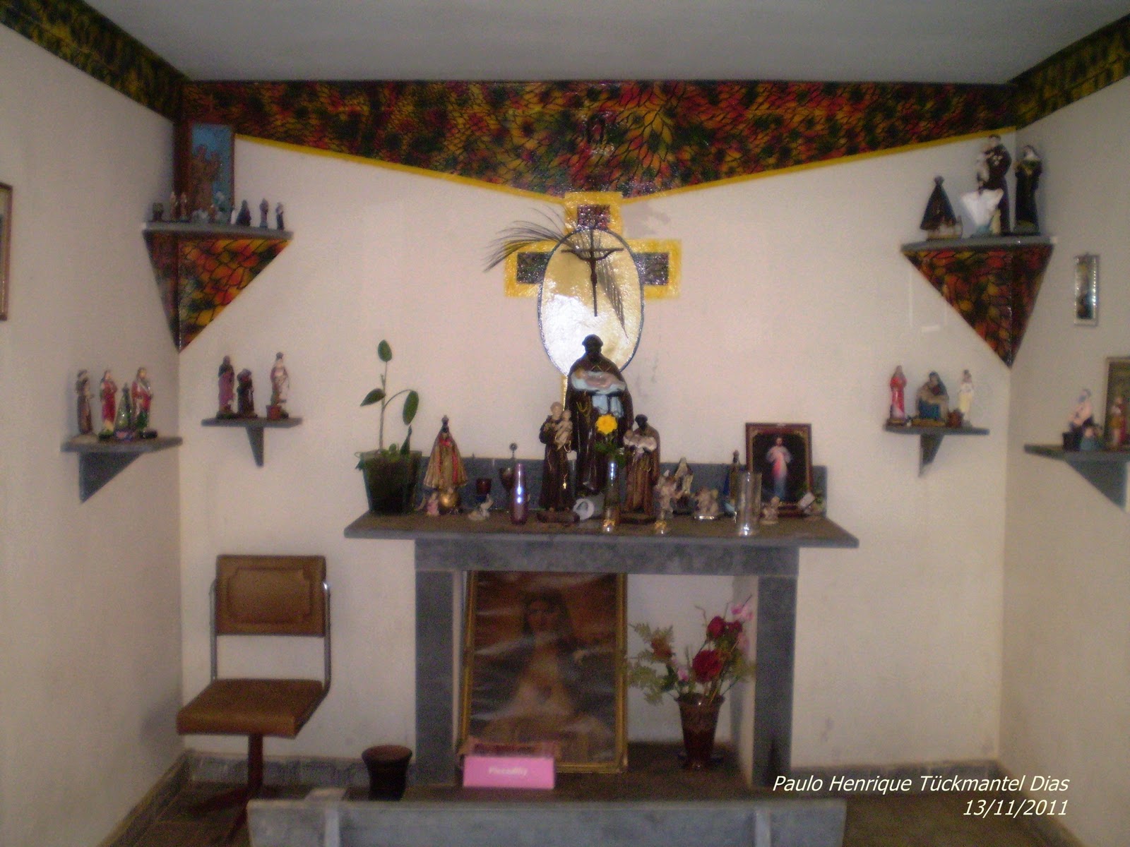 Memória de Pirassununga: Capela São Benedito - Pesqueiro dos Tralback