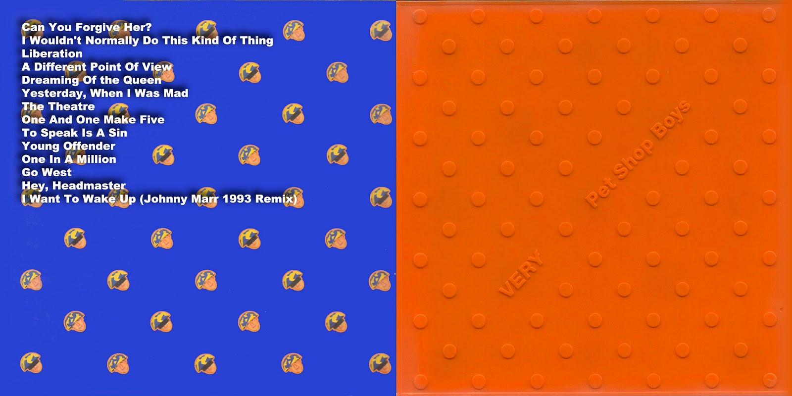 All the Air In My Lungs: Pet Shop Boys - Very Relentless - 1993