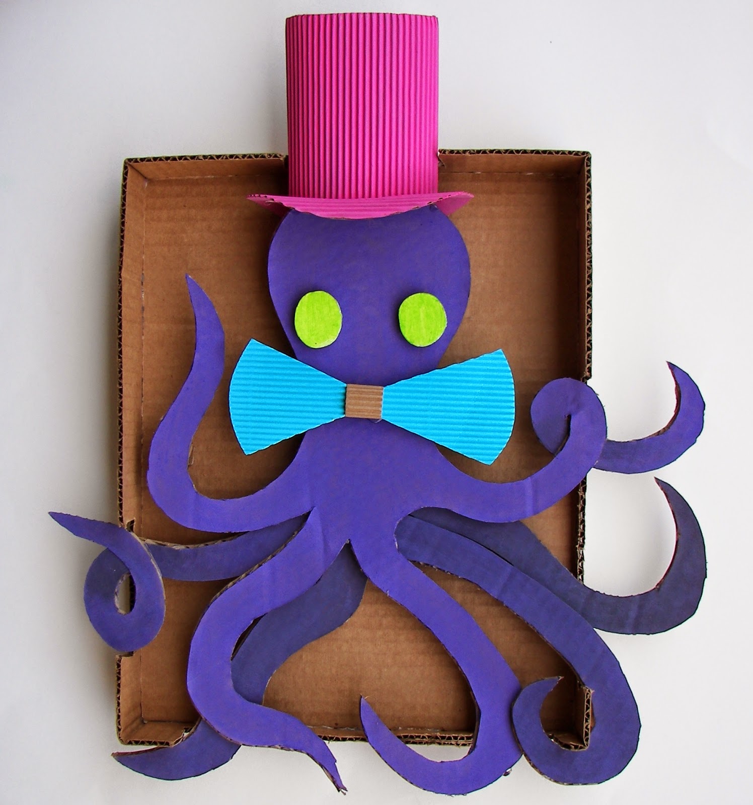 The Rolling Artroom: 3D Cardboard Characters (Jr/Sr High School General ...