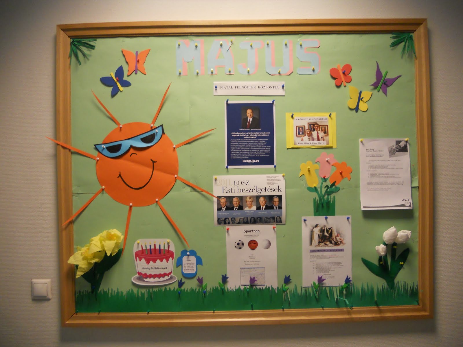 Karen in Hungary: May Bulletin Board