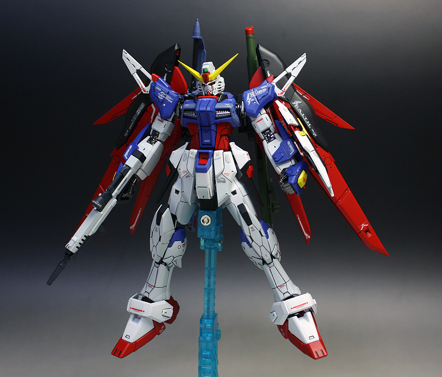 Build and Shoot: RG DESTINY GUNDAM: CUSTOM BUILD