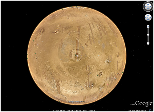 Anomalias en Google Mars: ¿Base Marciana? Estación Biológica Alfa ...