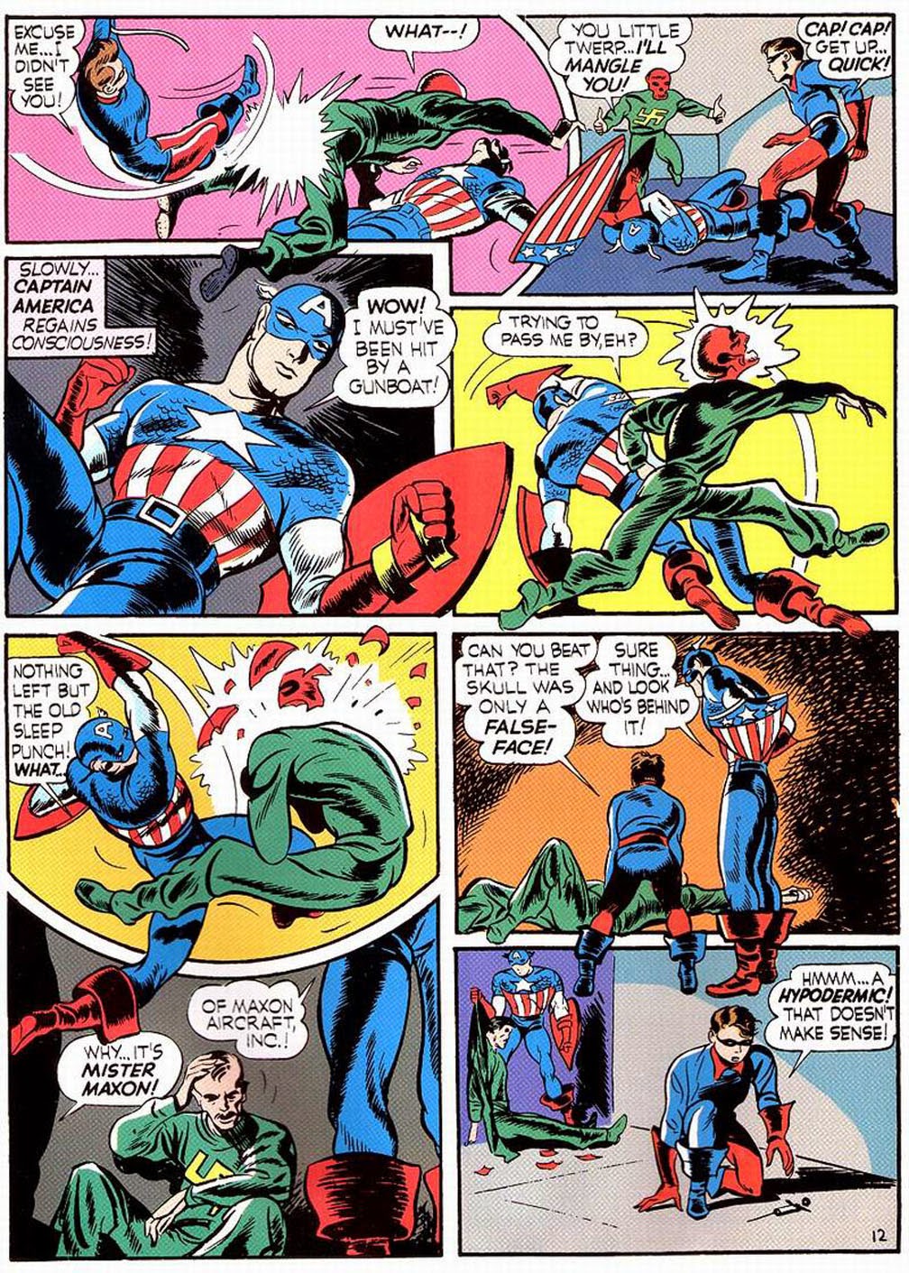 APOCOLYTE'S WORLD OF COMICS: CAPTAIN AMERICA - Joe Simon and Jack Kirby ...