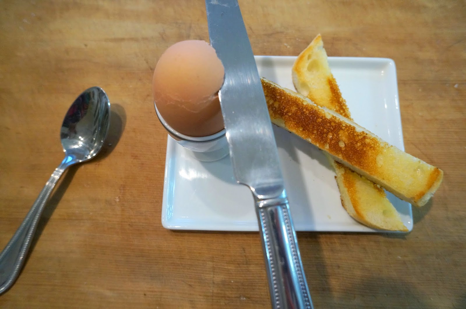 Soft Boiled Egg with Soldiers