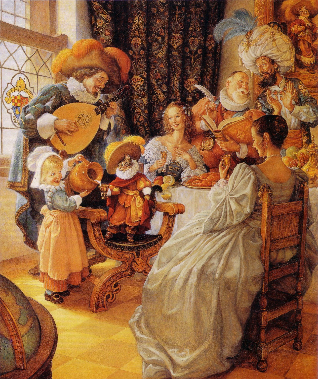 Night with her train of stars: Scott Gustafson