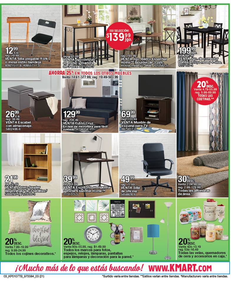 Ahorros Diarios Usando Cupones: Especiales válidos en las tiendas Kmart ...