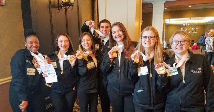 The LCCTC Eagle: LCCTC SkillsUSA Success at State Championships