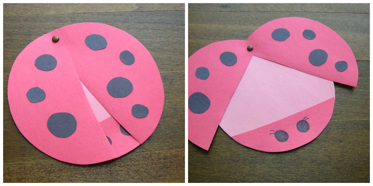 ORDINARY MOMMY DESIGN: Ladybug Card Tutorial 2 Ways // Valentine's Day ...