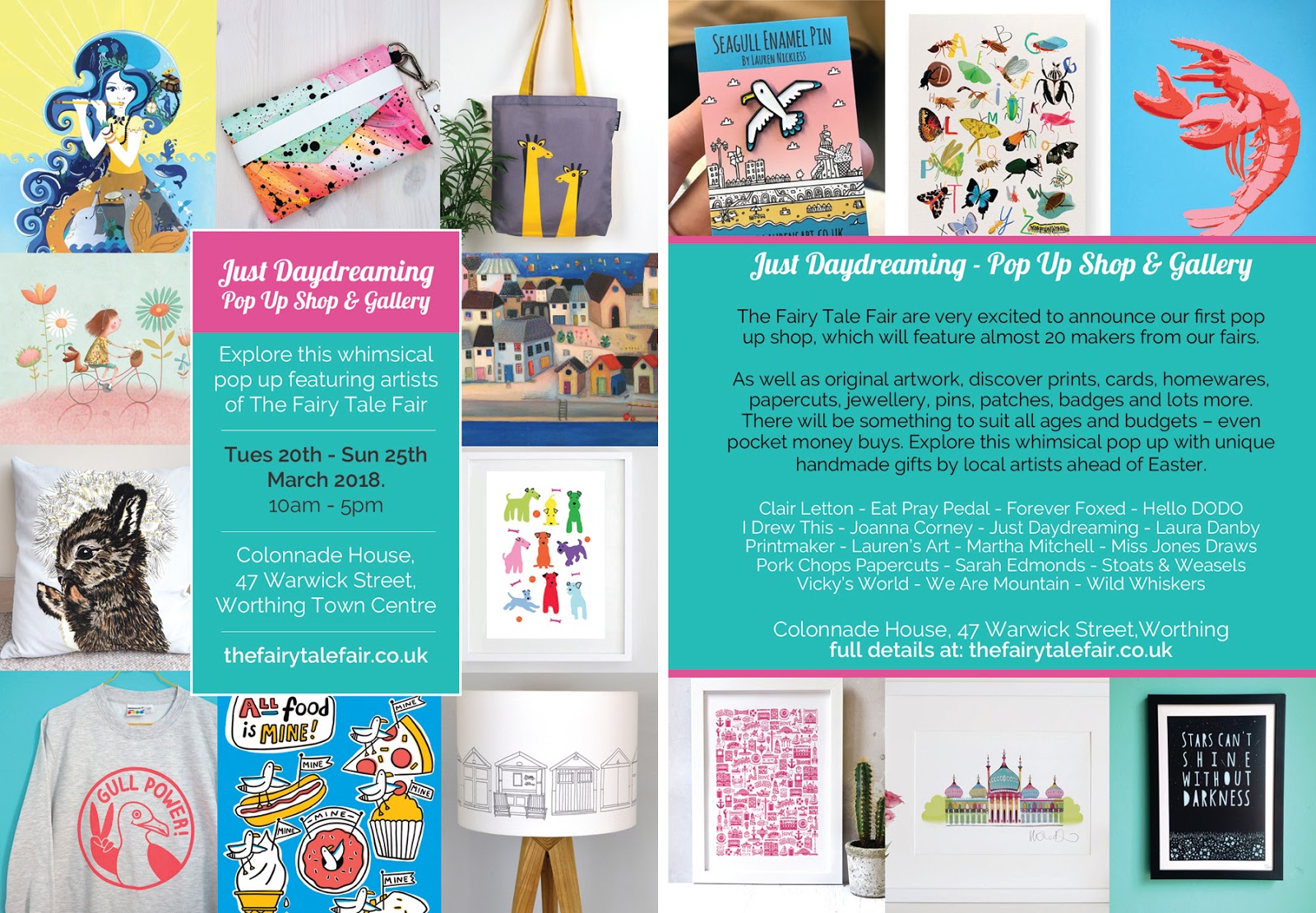 Worthing s Just Daydreaming Pop Up Shop Gallery Lifestyle DIY worthing-s-just-daydreaming-pop-up-shop-gallery-lifestyle-diy