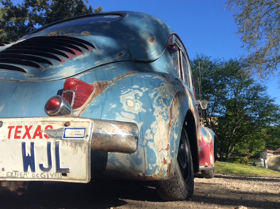 GAS KUSTOMS: Renault 4cv Rat!!!