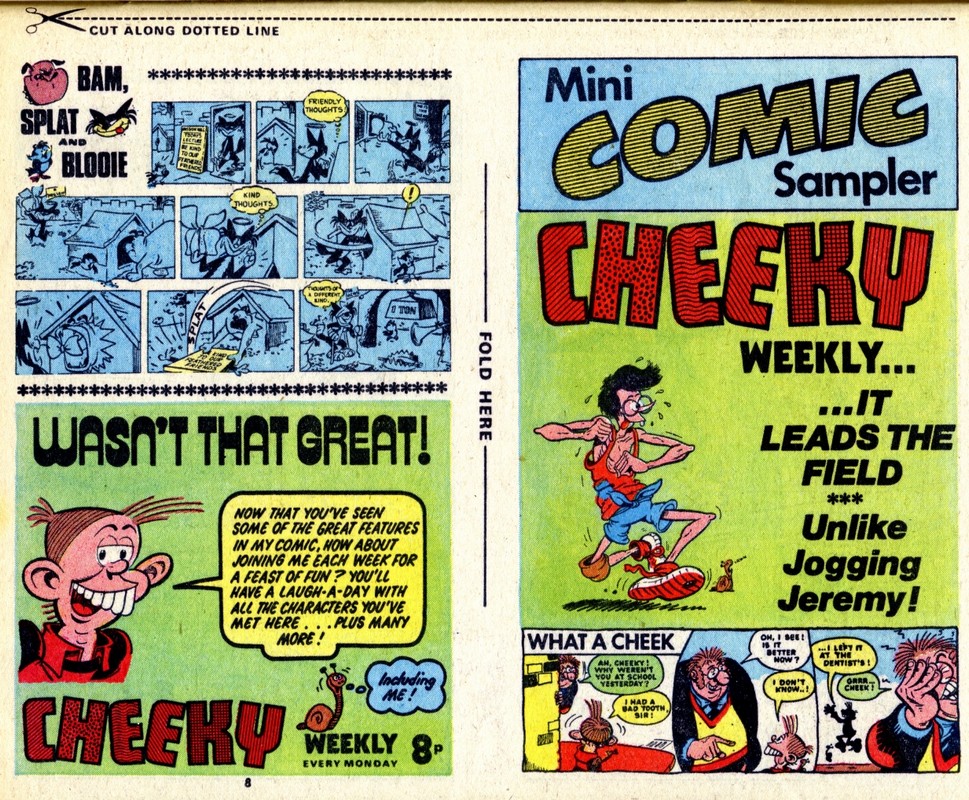 Cheeky Weekly: Mini Comics - Cheeky mini comic in Whoopee!