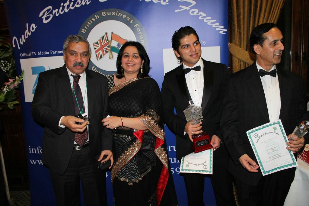 Sai Prasad Group: Shashank Bhapkar honored at IBBF in London Parliament