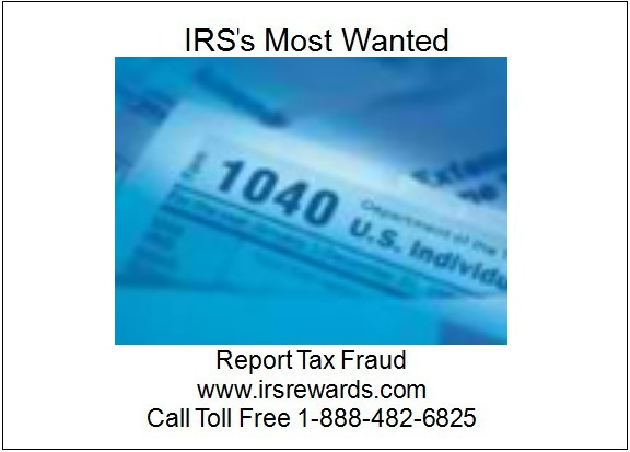 IRS's Most Wanted - Report Tax Fraud: William Robert Hupman Jr. Pleads ...