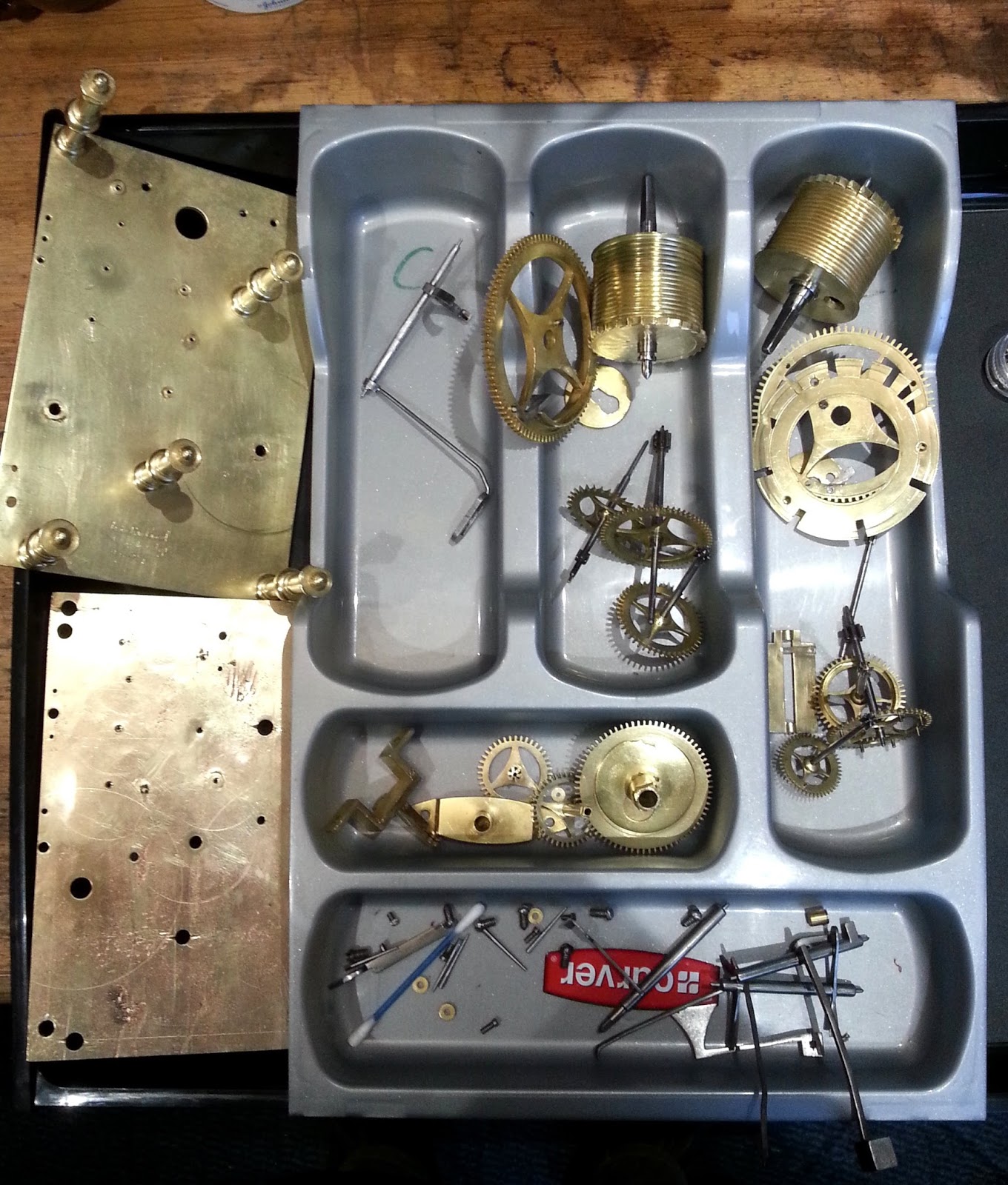 Rowland of Cambridge: Restoration of English Longcase Clock Movement ...