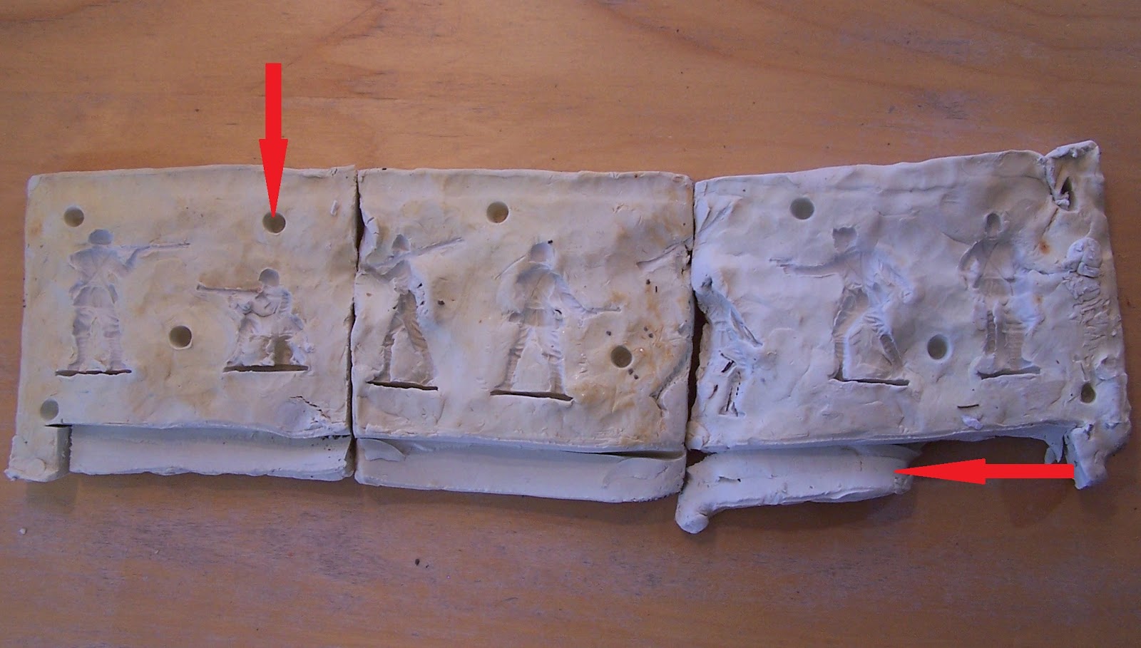 WWII Plastic Toy Soldiers: Mold Making and Casting