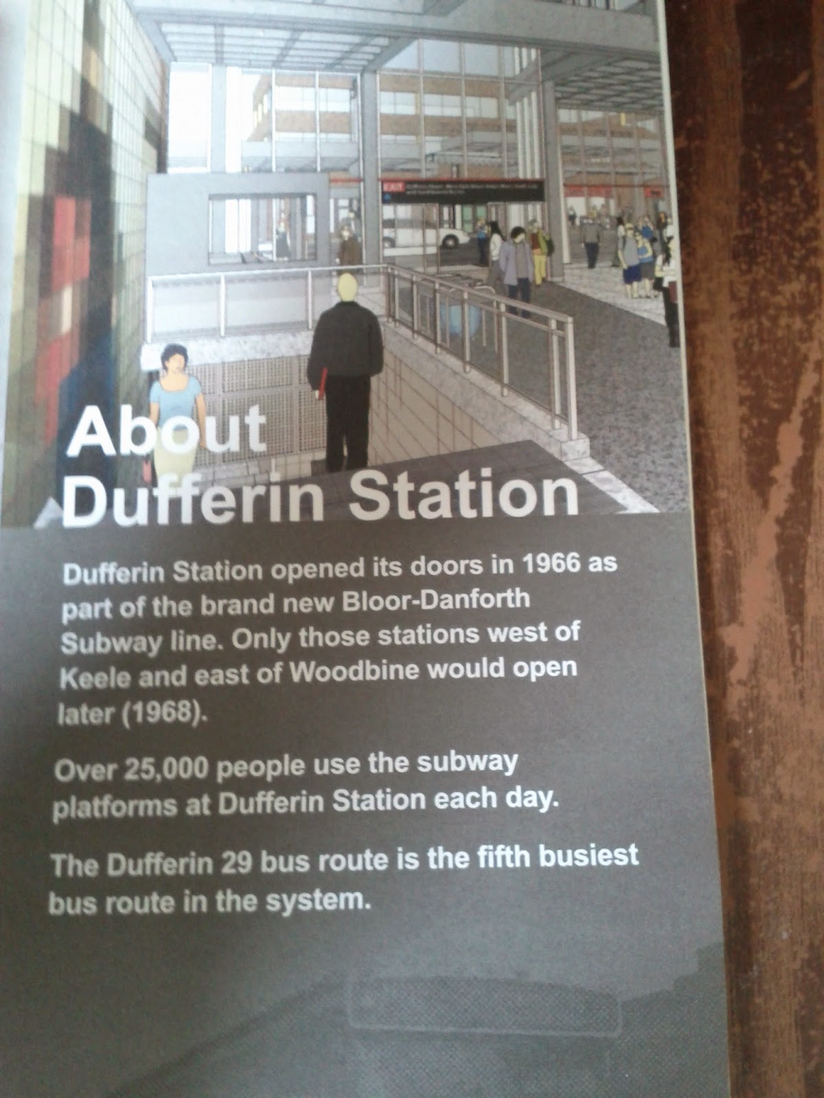 Toronto things: Dufferin Subway Station modernization /renovation project