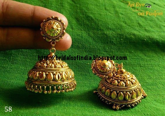 Fashion world: Traditional Jimikki / Jhumkas designs
