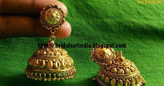 Fashion world: Traditional Jimikki / Jhumkas designs