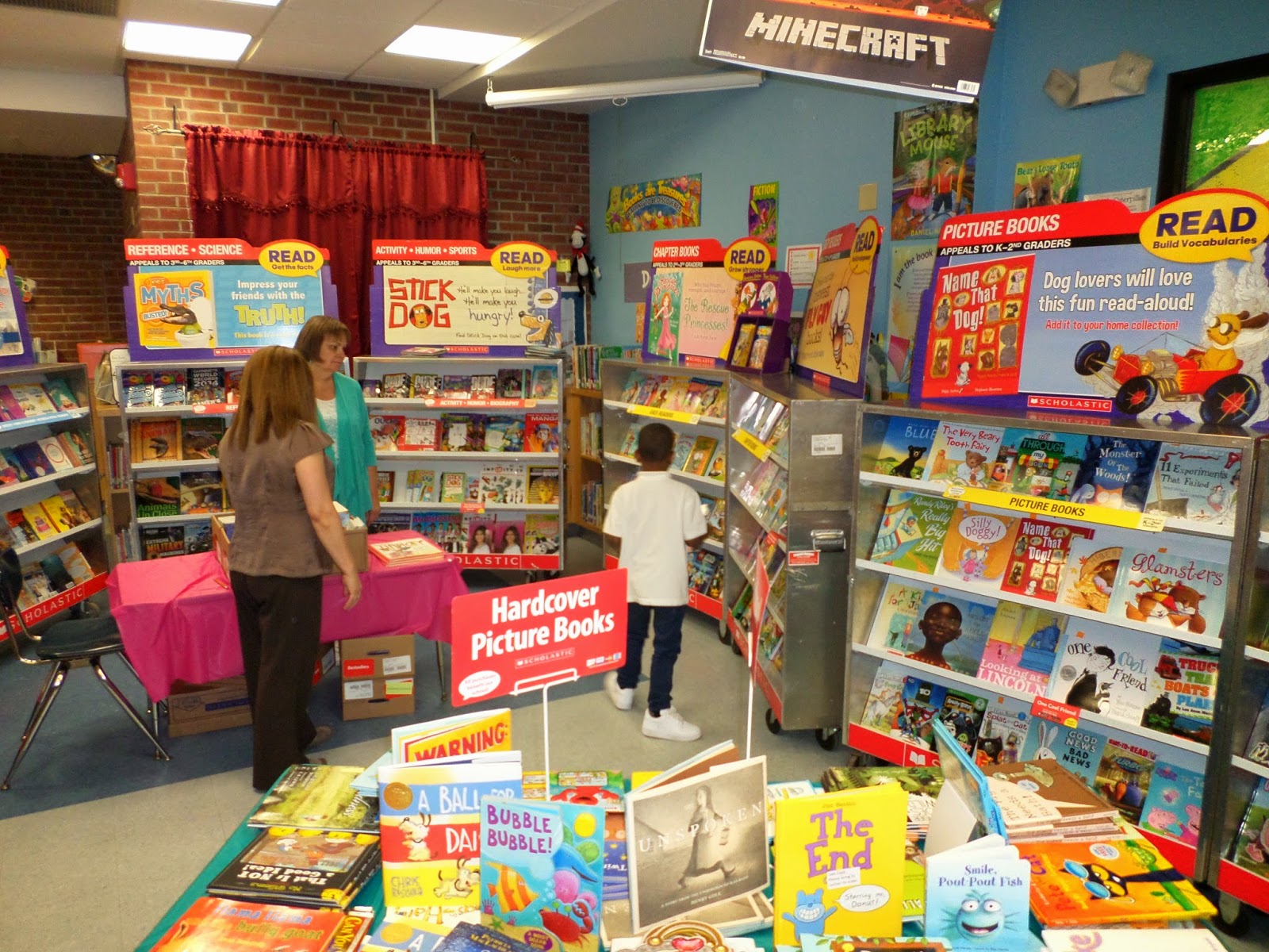 Driggs Elementary School: Scholastic Book Fair at Driggs School